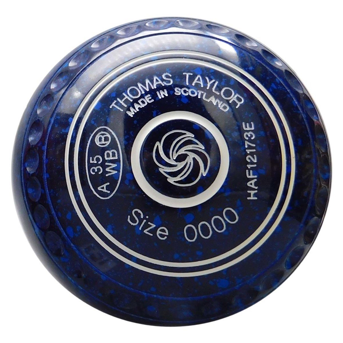 ACE 50/50 (HALF DBLUE BLUE AND HALF CHERRY RED) SIZE 0000 HEAVY PROGRIP ...